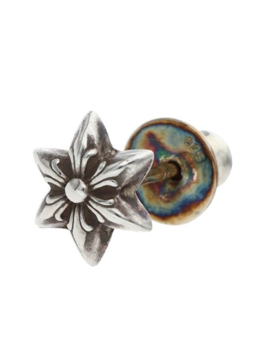 Chrome Hearts | Jewelry | Chrome Hearts Co Star Stud Silver Earrings ...